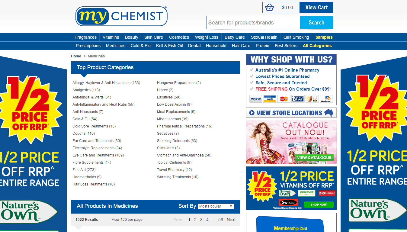 Mychemist Reviews – View Product Catalogue at this AU based Pharmacy ...